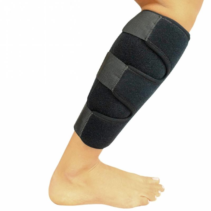 Adjustable Calf Compression Wrap – Gentle Support for Seniors – Silver ...